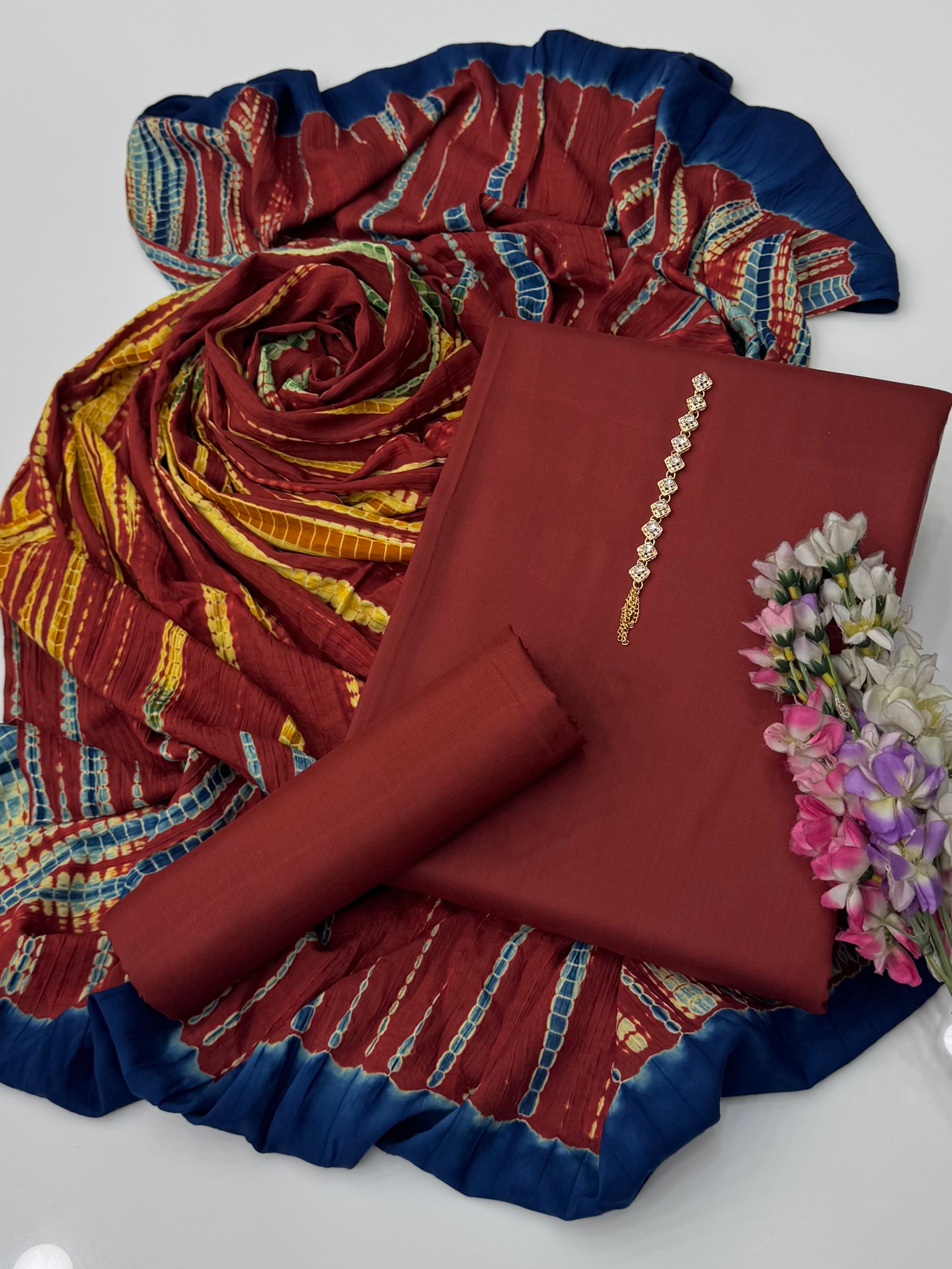 🔥 #BUDGET #FRIENDLY 3Pc 🔥– Khawaja Embroidery