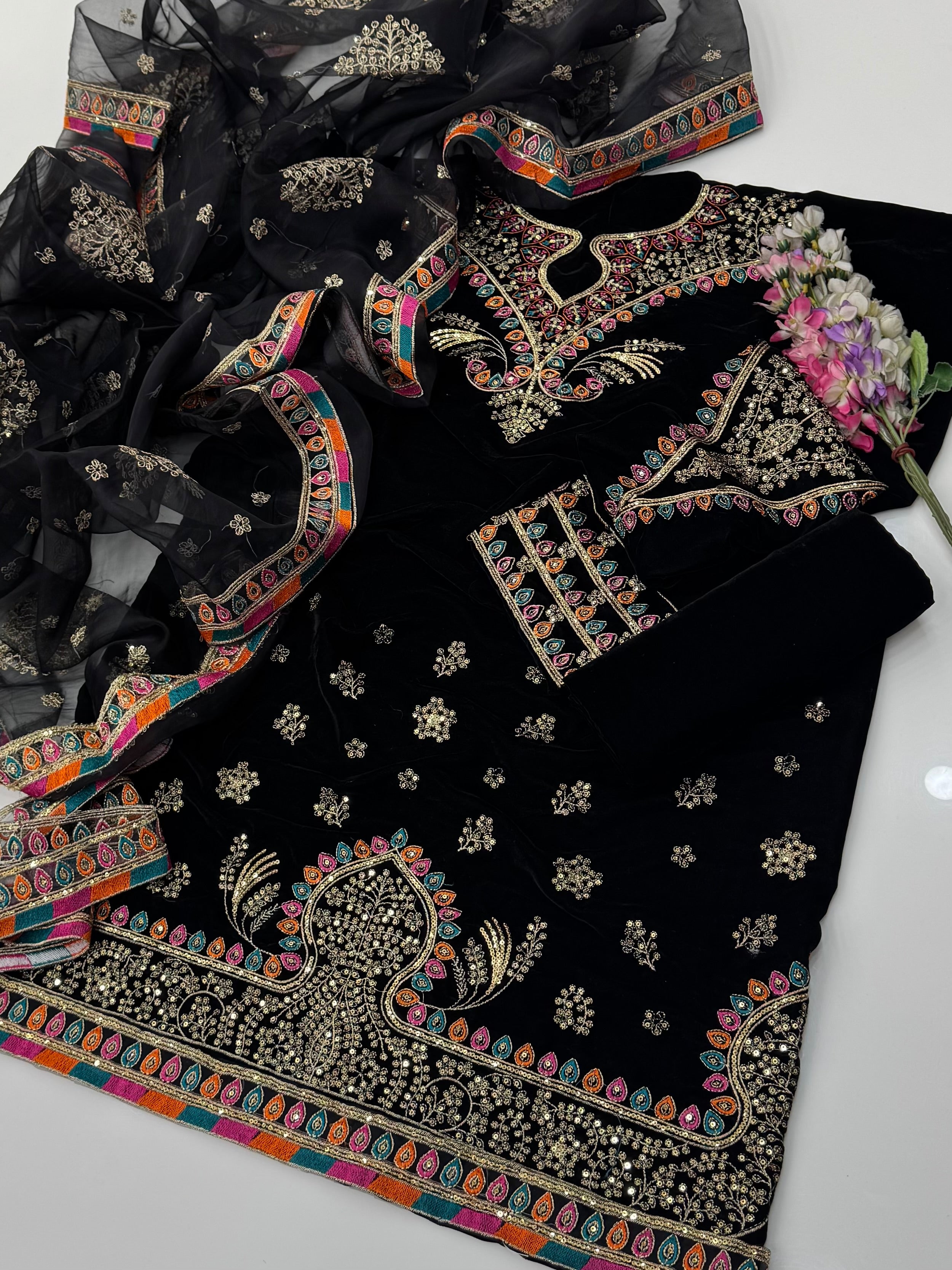 🔥 #JAZMIN #BRAND #VELVET 🔥– Khawaja Embroidery