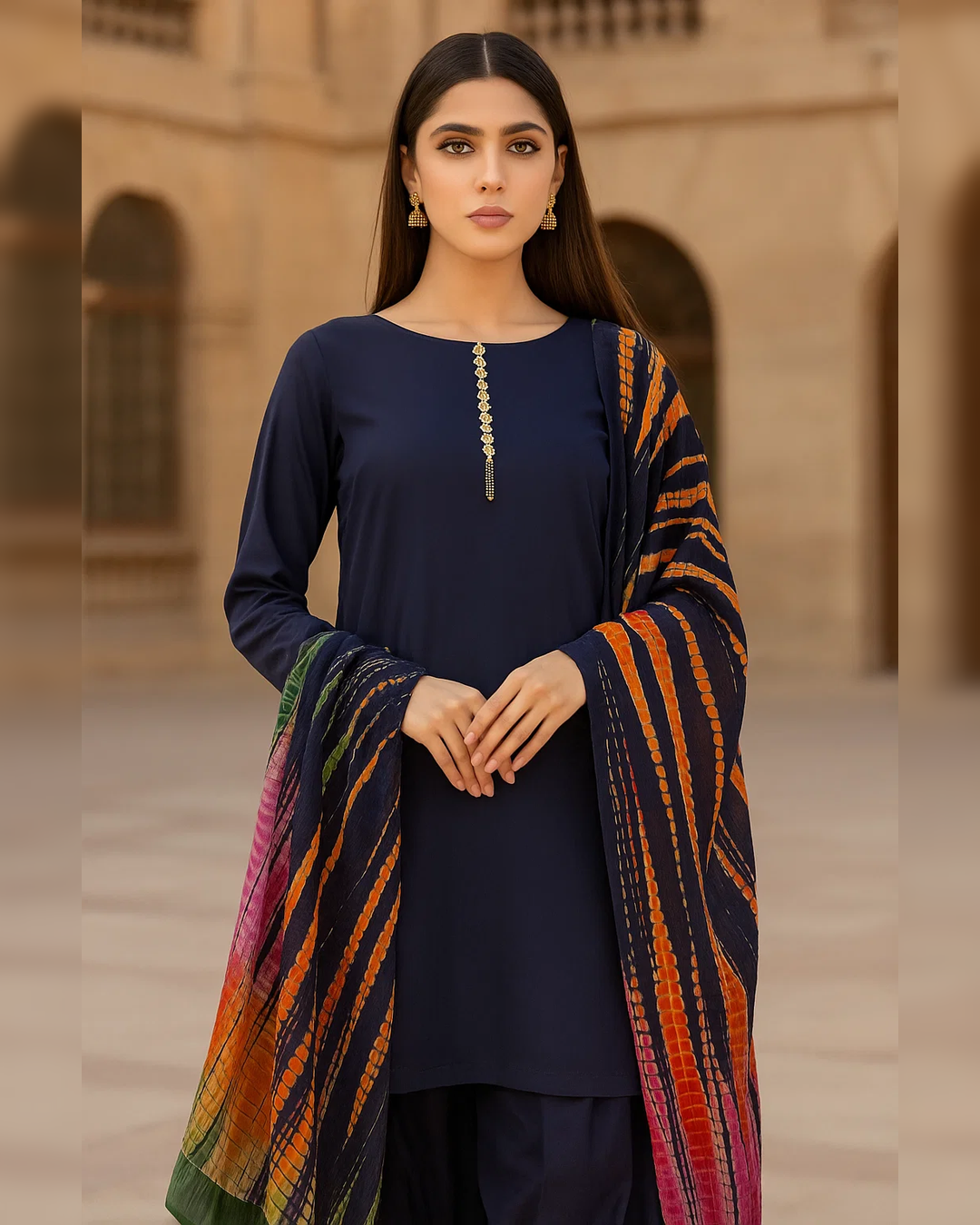🔥 #BUDGET #FRIENDLY 3Pc 🔥– Khawaja Embroidery